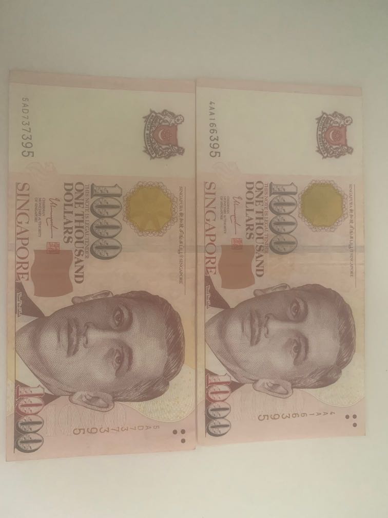 $1000 note, Hobbies & Toys, Memorabilia & Collectibles, Currency on ...