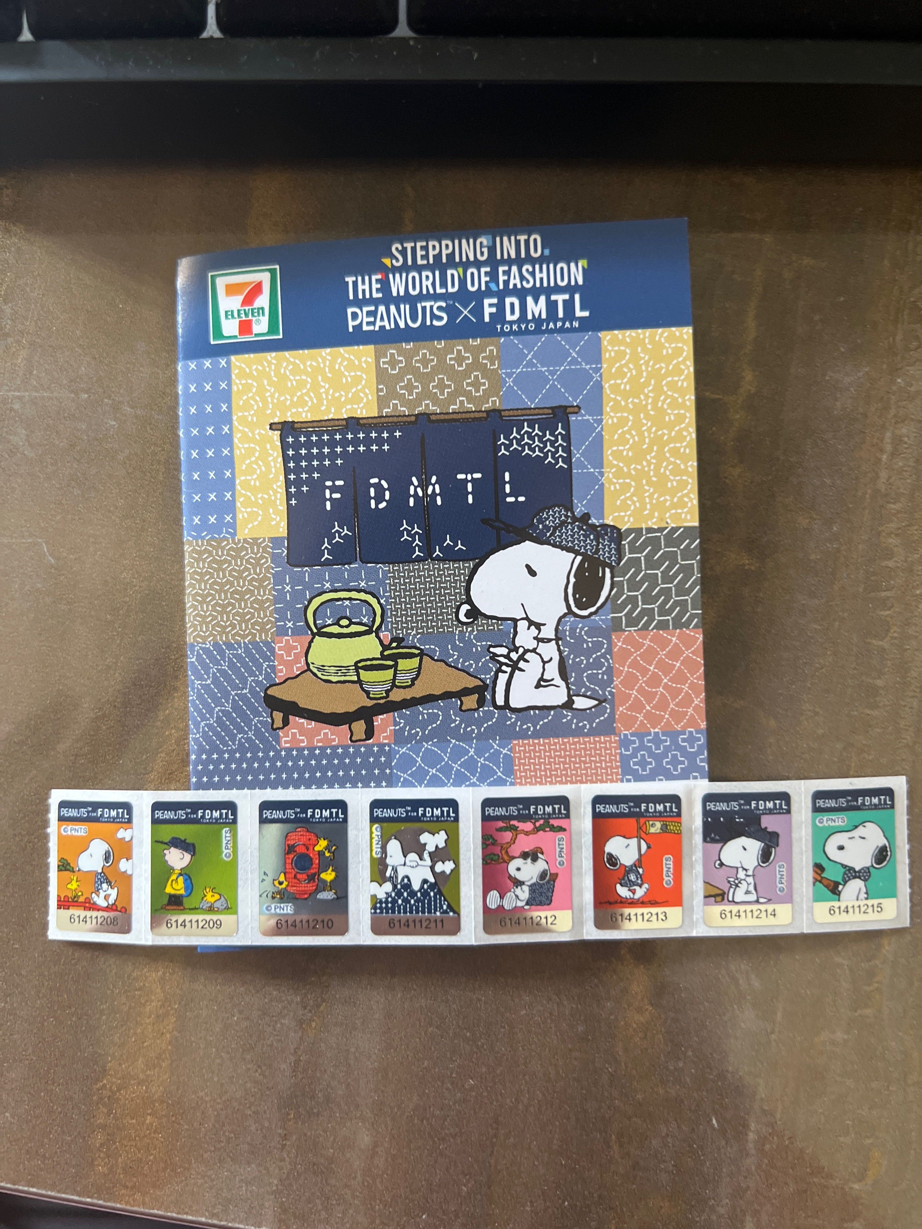 7-11 x Snoppy collection sticker set, Hobbies & Toys, Toys & Games on ...