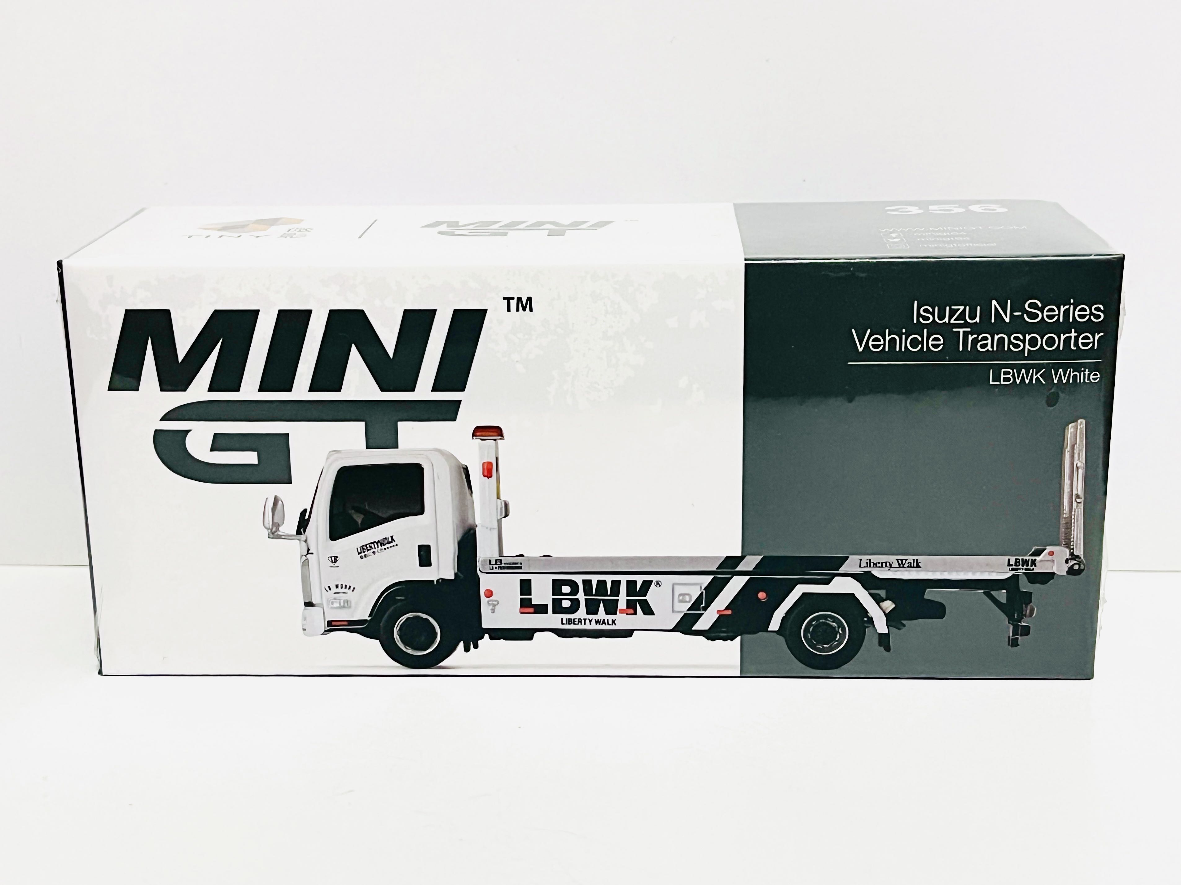 全新 絕版 未開封 MiniGT No. 356 Scale 1:64 1/64 比例 Mini GT 合金 車仔 五十鈴 ISUZU N ...