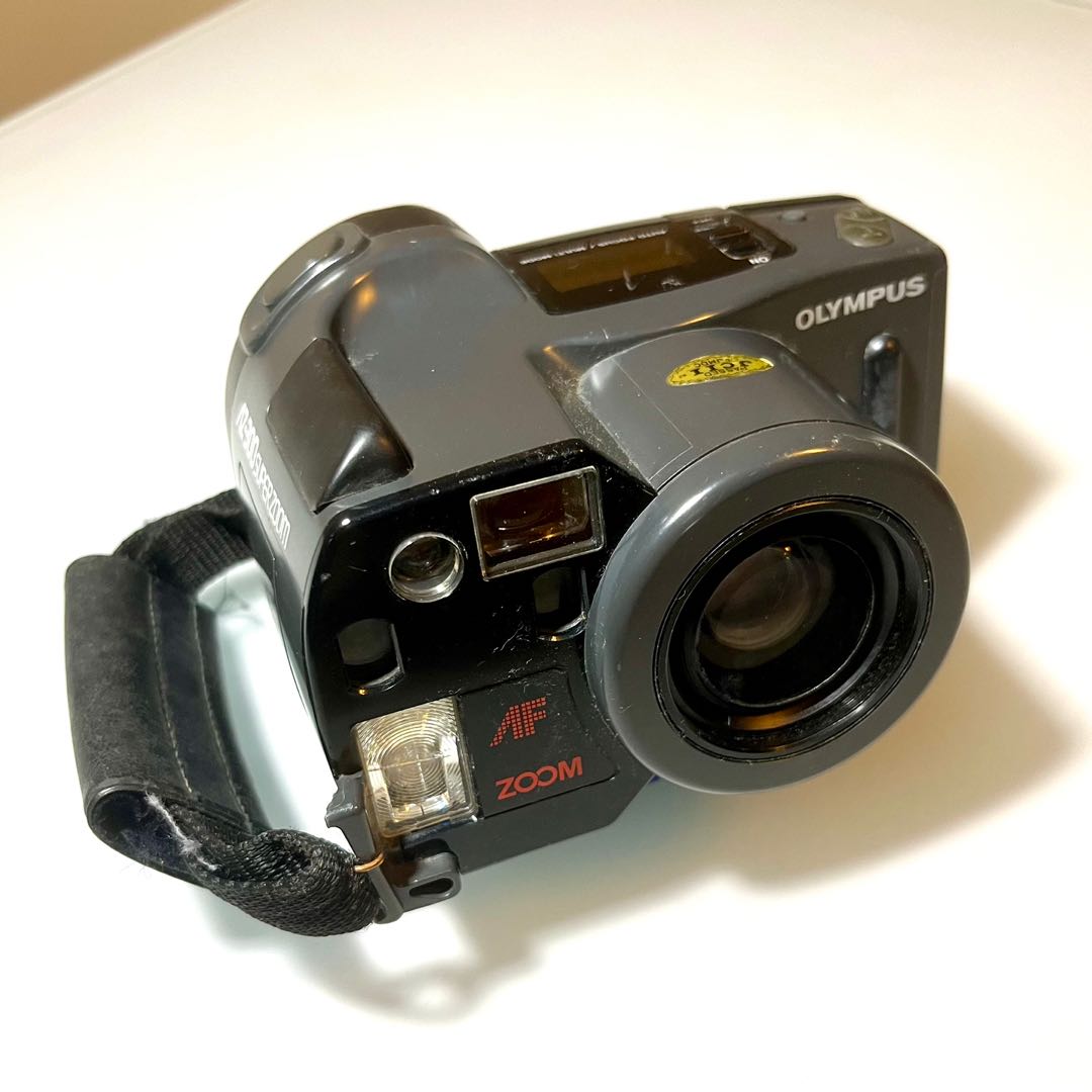 壞相機 / Olympus AZ-300 Super Zoom Film Camera, 攝影器材, 相機 - Carousell
