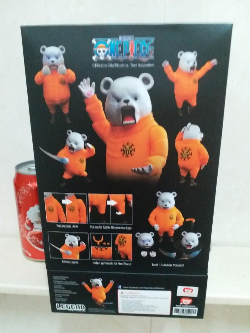 全新 海賊王 ONE PIECE FEVER TOYS BEPO LEGEND STUDIO FACTION 培波 可動ACTION ...