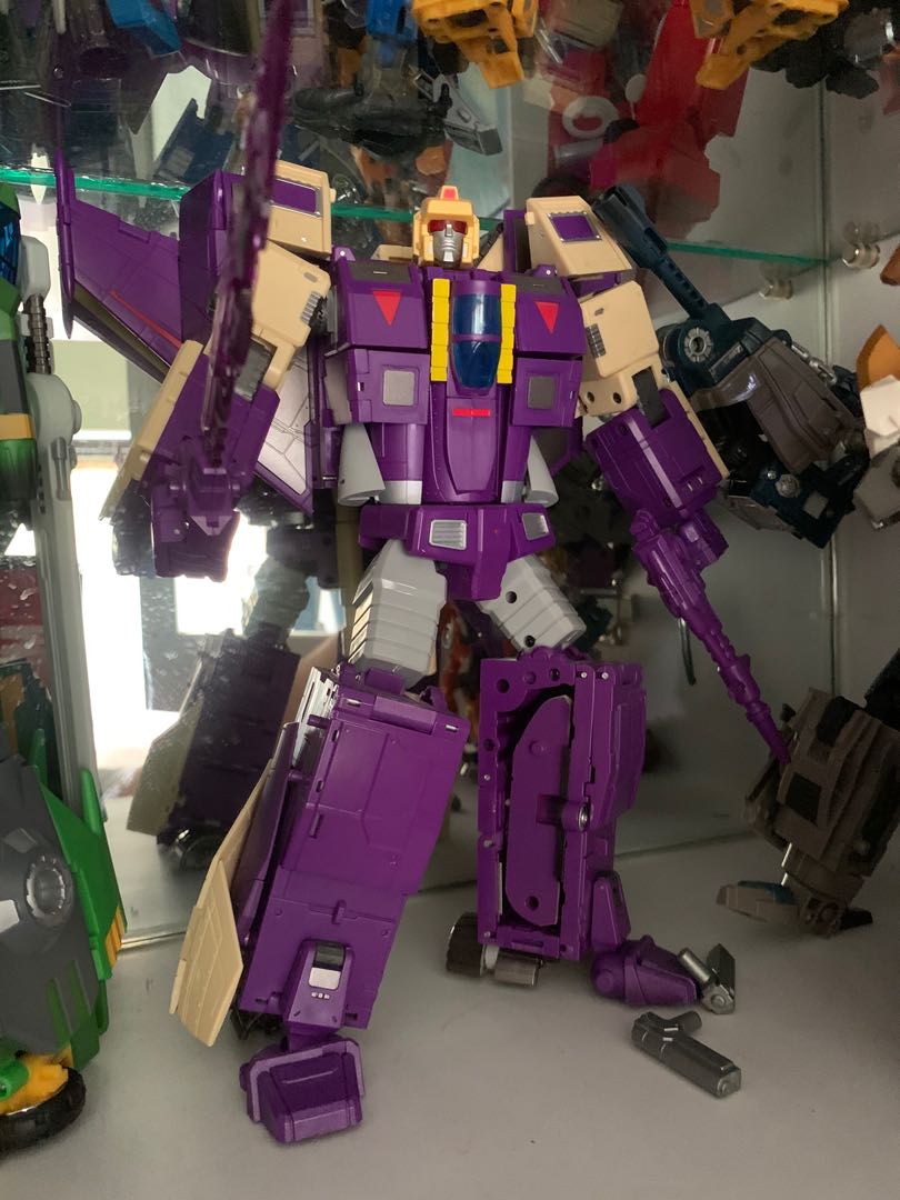 變形金剛 DX9 Blitzwing閃電, 興趣及遊戲, 玩具 & 遊戲類 - Carousell