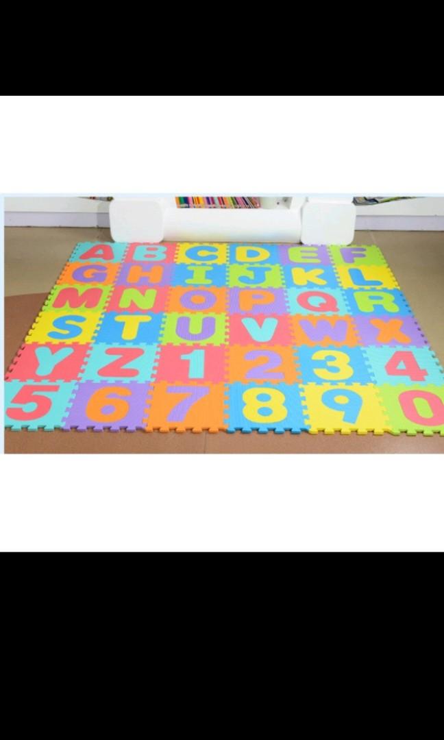 Abc foam playmat, Babies & Kids, Infant Playtime on Carousell