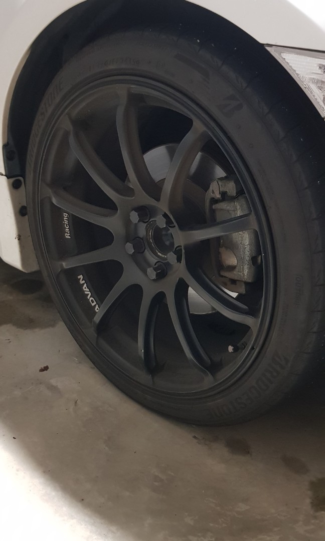ADVAN RACING RS2 (18-Inch), Car Accessories, Tyres & Rims on Carousell