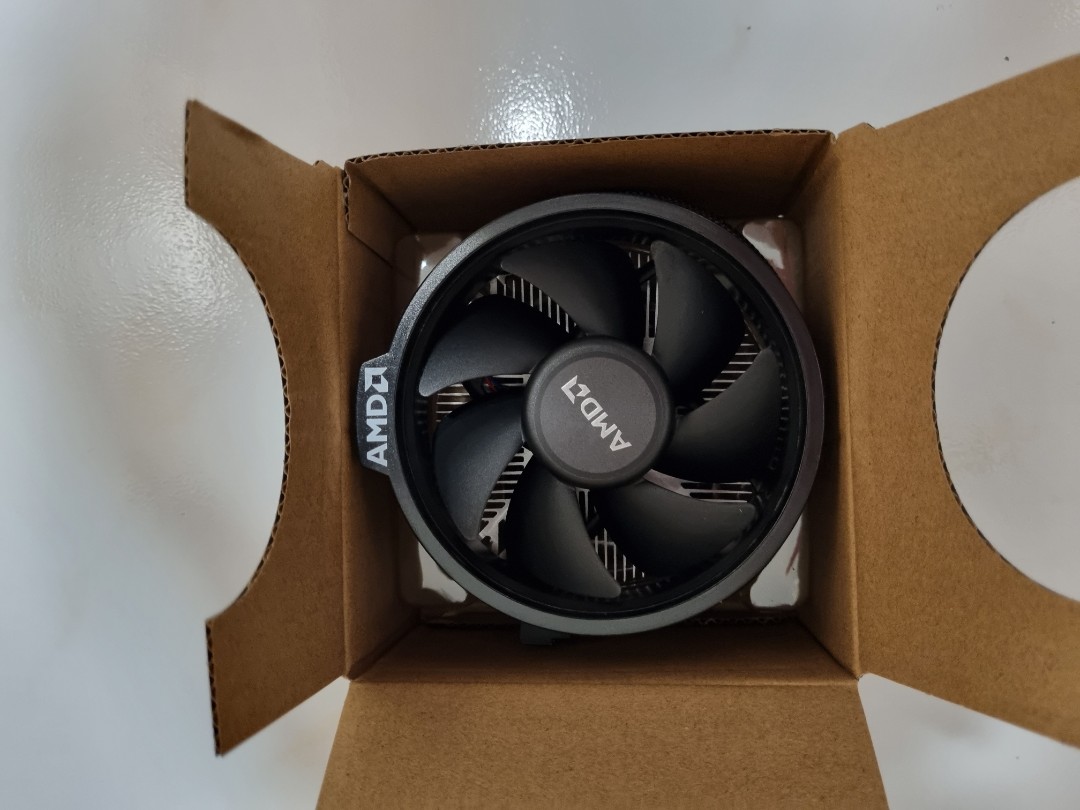 AMD Stock Wraith Stealth Cooler, Computers & Tech, Parts & Accessories ...