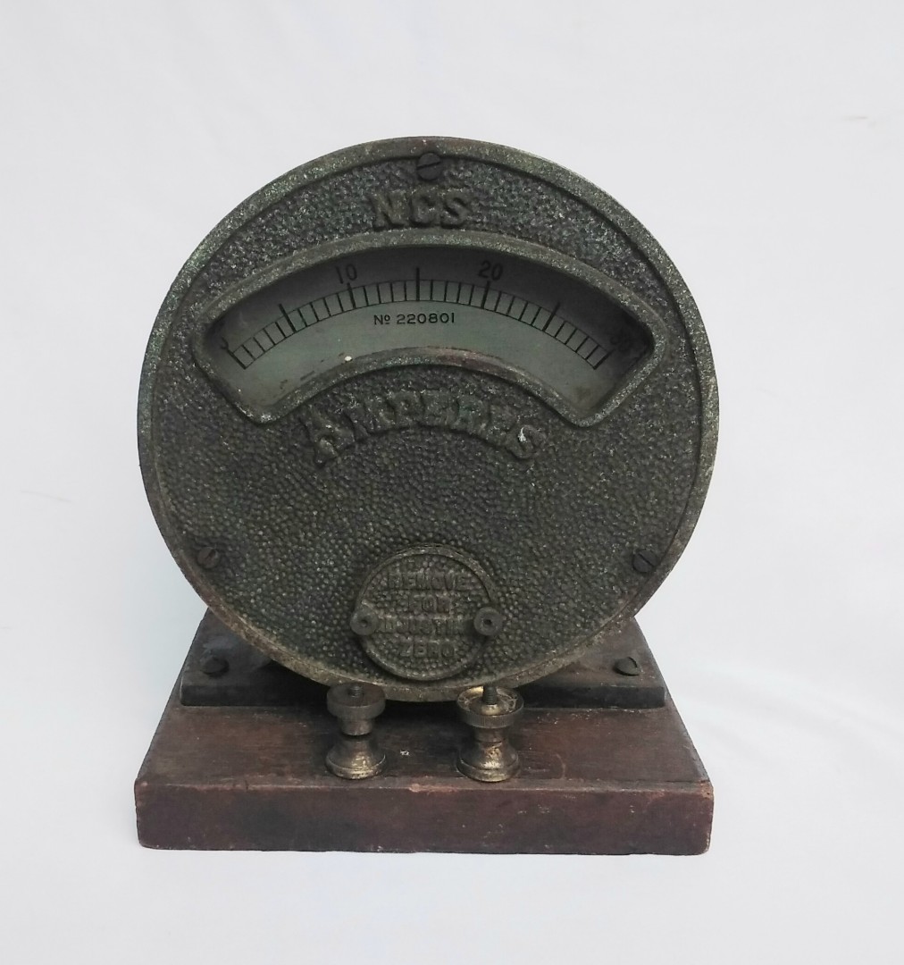 Antik ampere meter, Hobbies & Toys, Collectibles & Memorabilia, Vintage ...