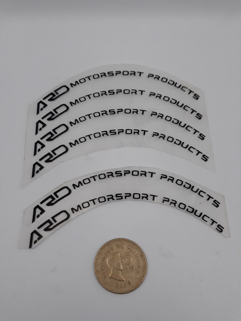 ARD Wheels Center Plate Decal, Hobbies & Toys, Toys & Games on Carousell
