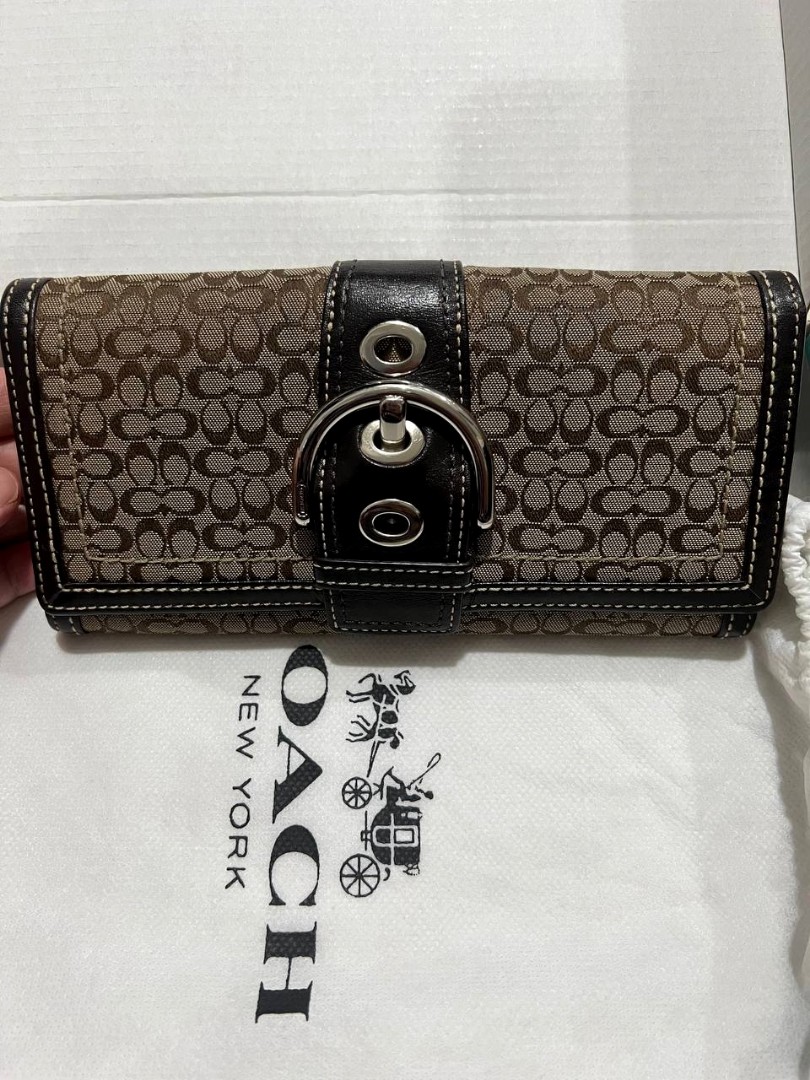 Authentic Coach Wallet, Women's Fashion, Bags & Wallets, Purses ...