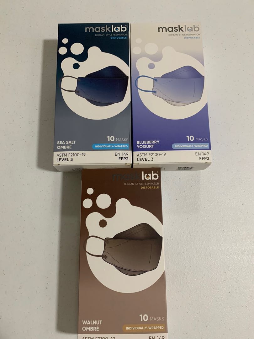 Authentic Masklab kf94, Health & Nutrition, Face Masks & Face Shields on Carousell