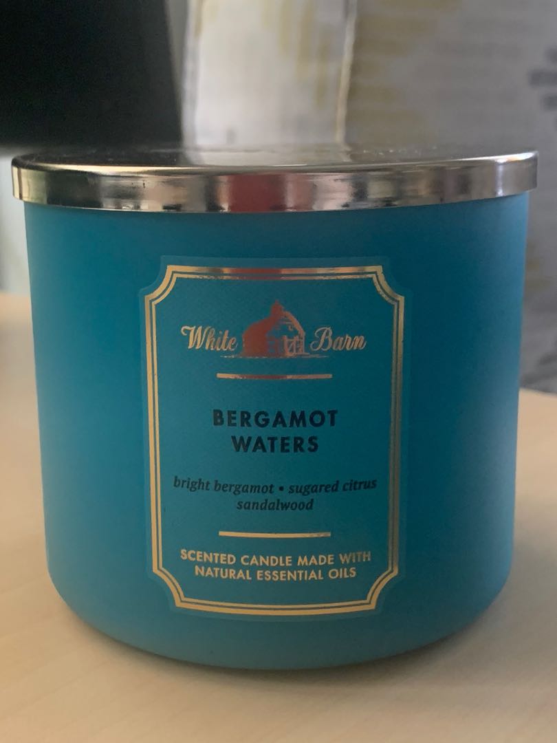 Authentic White Barn Scented Candle, Furniture & Home Living, Home ...