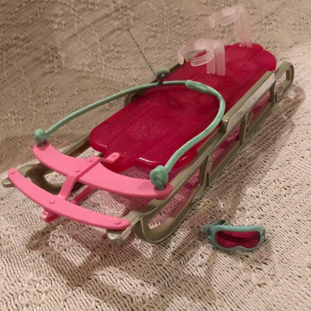 Barbie Outdoor Sports Playset - Windsurfing / Sailboarding & Sledding ...