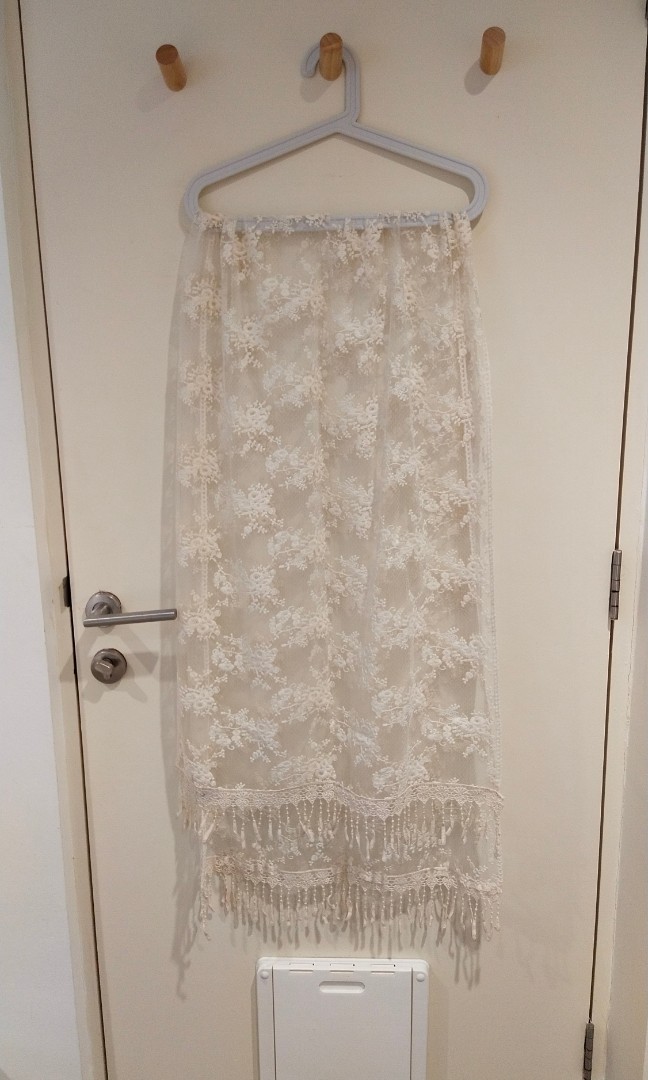 Beautiful transparent Shawl, Women's Fashion, Coats, Jackets and ...