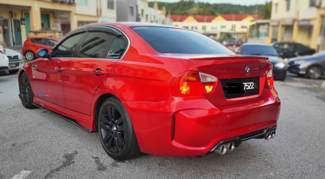 BMW 325i E90 Candy Red CBU import baru 325 2.5 cc, Cars, Cars for Sale ...