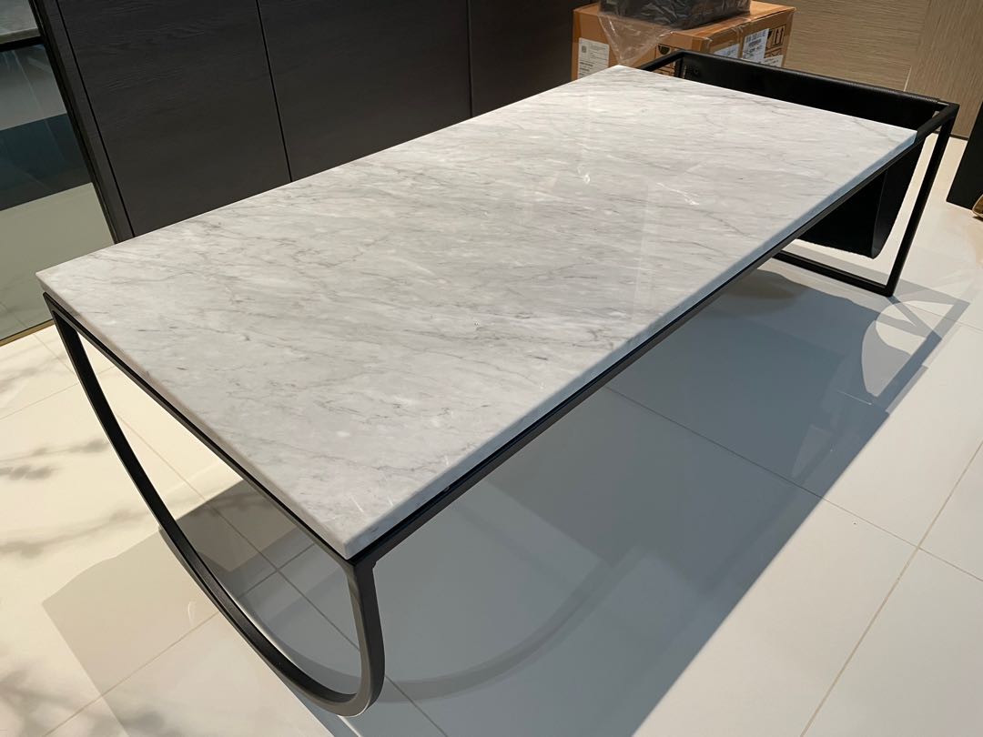 Bolia Piero Marble Coffee Table, Furniture & Home Living, Furniture ...