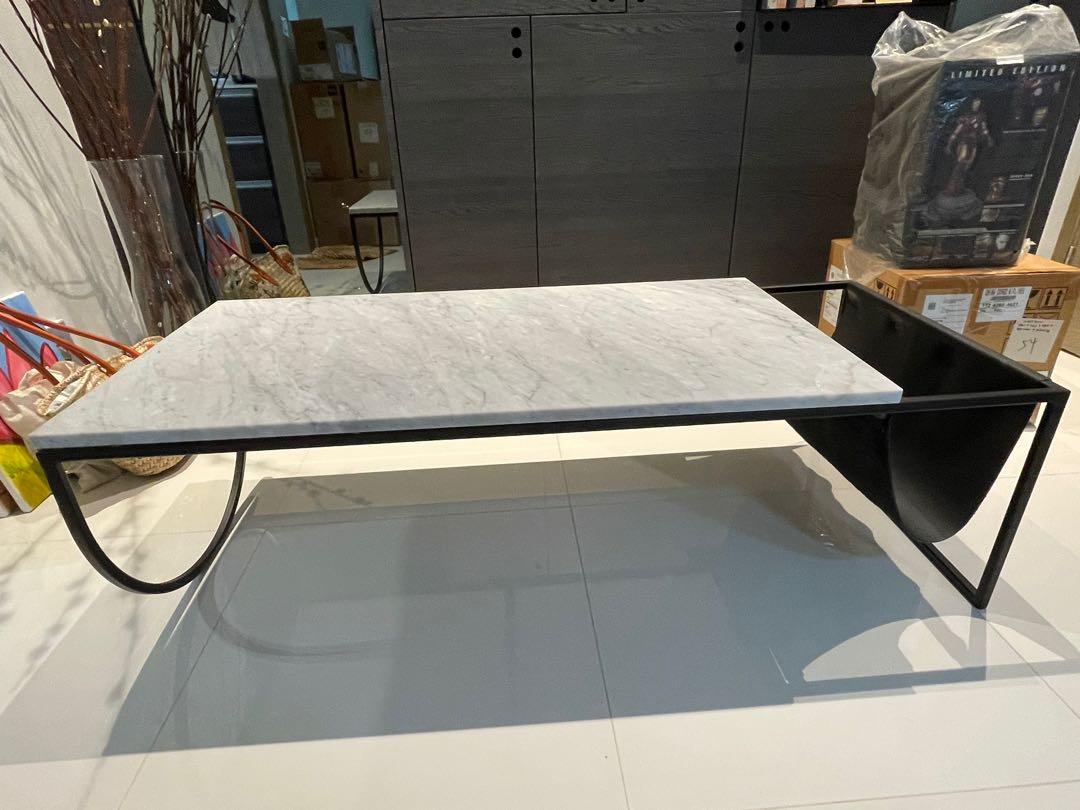 Bolia Piero Marble Coffee Table, Furniture & Home Living, Furniture ...