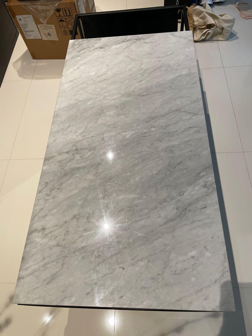 Bolia Piero Marble Coffee Table, Furniture & Home Living, Furniture ...