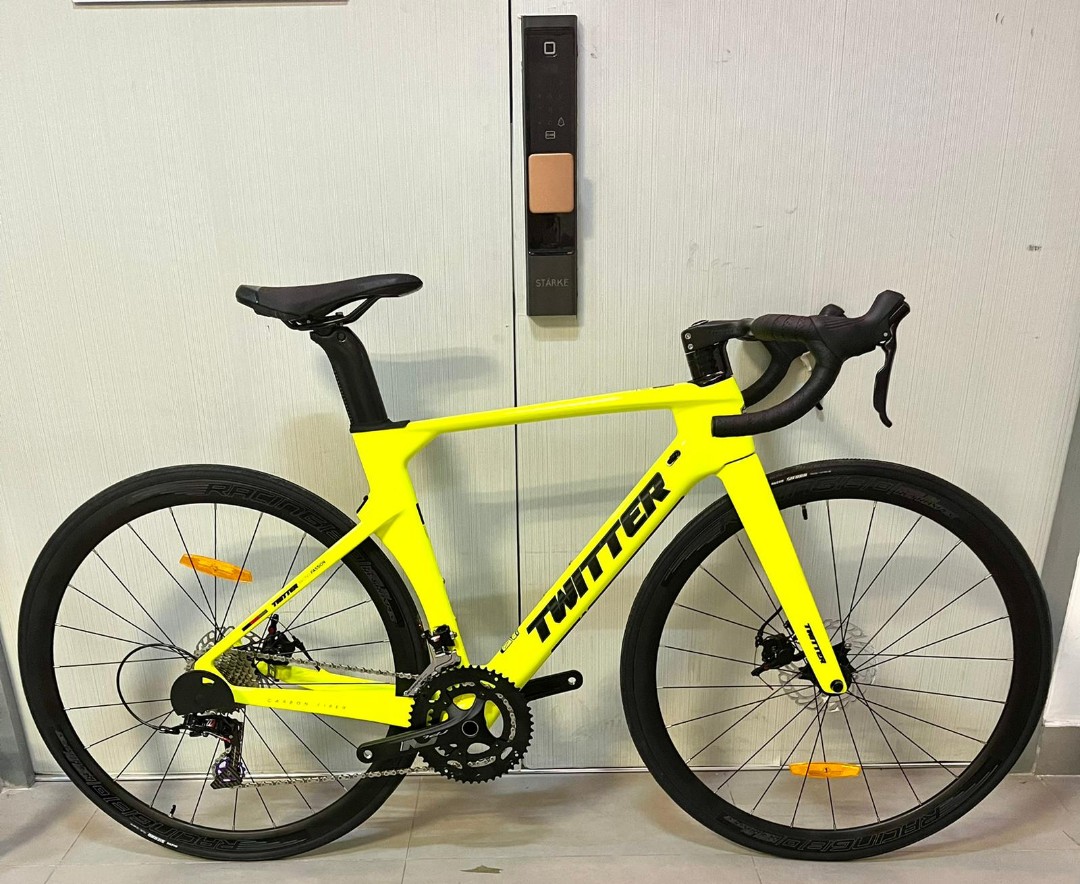 Brand new Twitter R10 disc brake road bike/22 speed/carbon nano body/9 ...