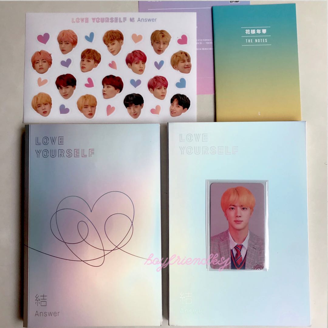 [ LAST PRICE POSTED! SOLD AS SET - READ DESCRIPTION] BTS Love Yourself ...