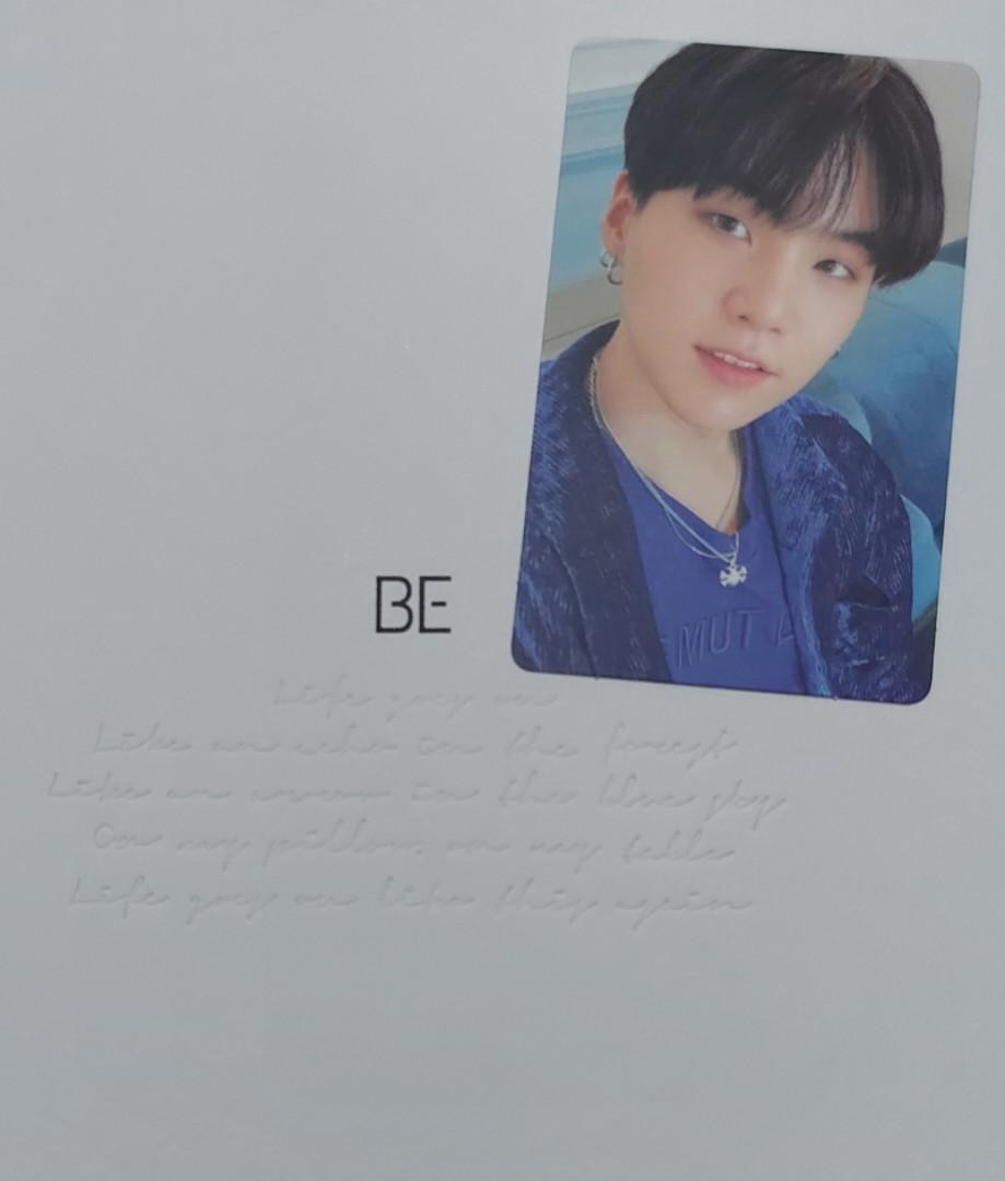 BTS SUGA PHOTOCARD - BE ESSENTIAL, Hobbies & Toys, Memorabilia ...