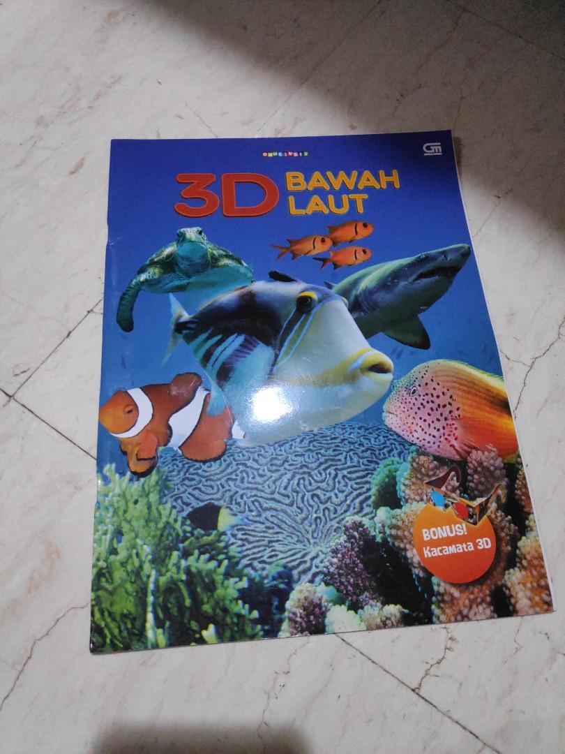 Buku 3D, Buku & Alat Tulis, Buku Anak-Anak di Carousell