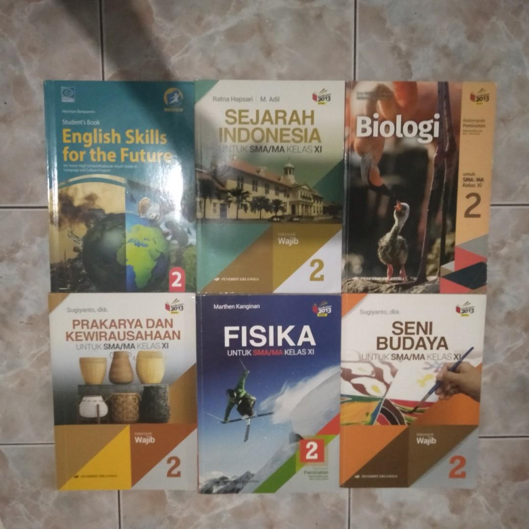 Buku Cetak SMA Kelas X, XI, dan XII Kelas 1, 2, dan 3, Buku & Alat ...