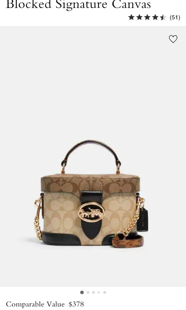 Coach vanity bag crossbody, Luxury, Bags & Wallets on Carousell