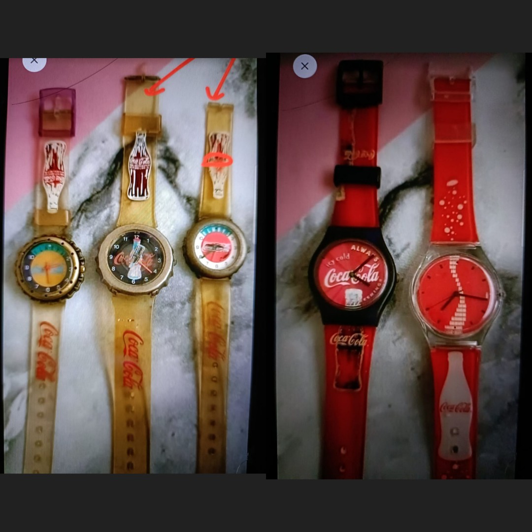 Vintage Coca cola watches collectibles, Hobbies & Toys, Memorabilia ...