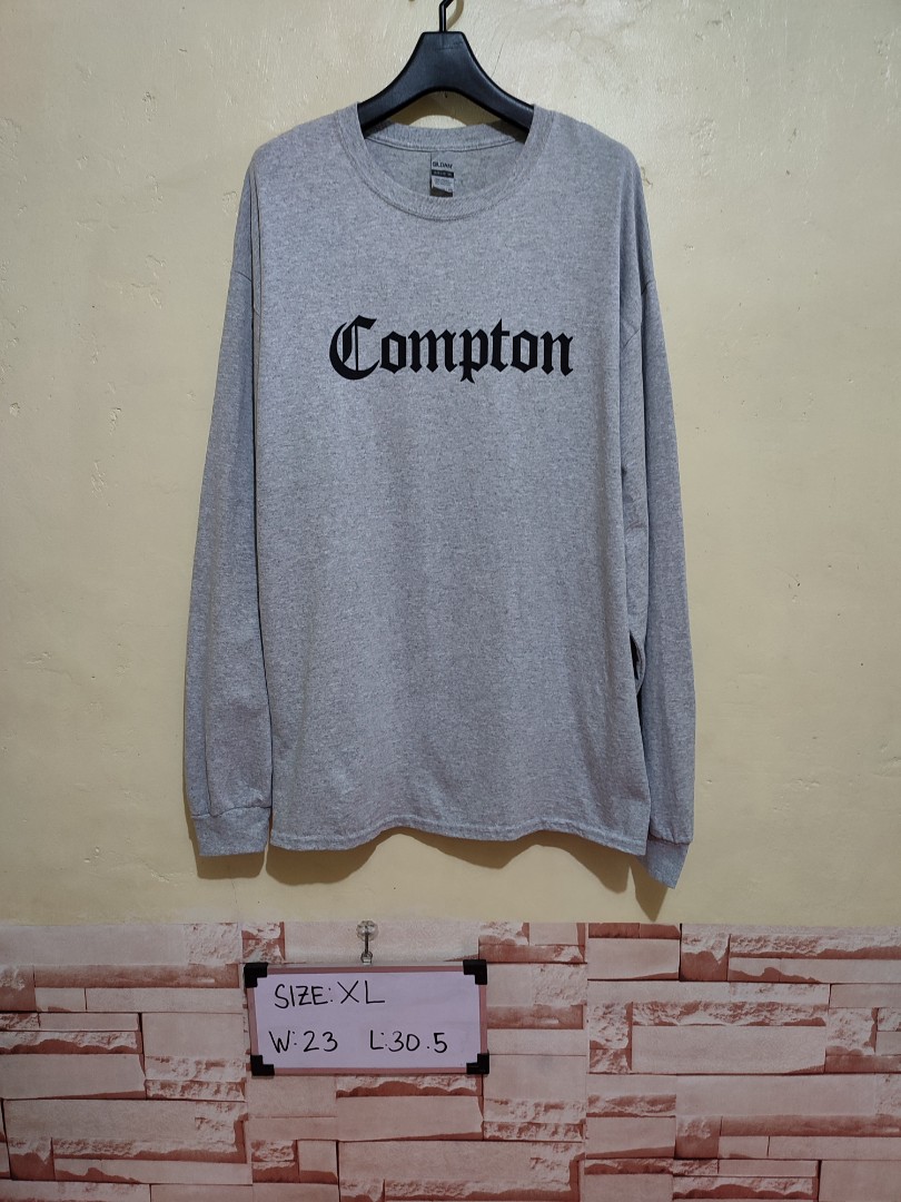 Compton long sleeve shirt, Men's Fashion, Tops & Sets, Tshirts & Polo ...