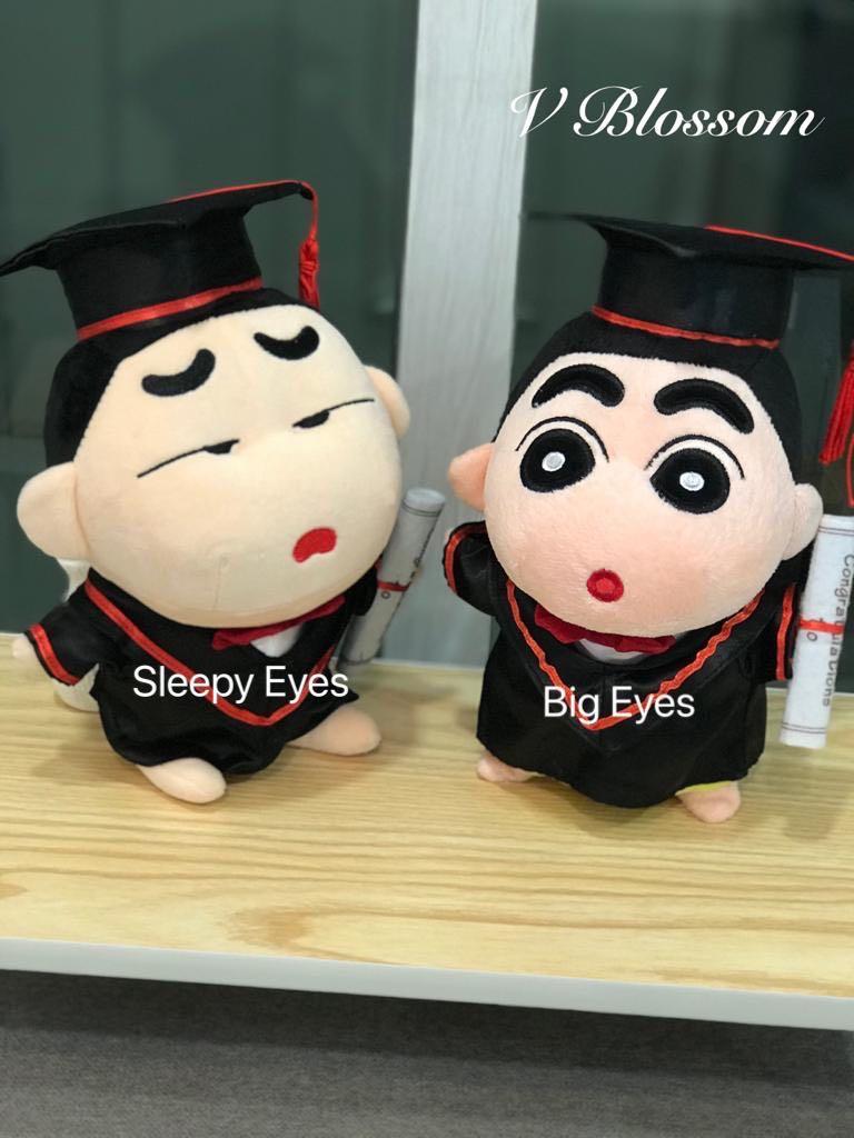 Crayon Shin-Chan Graduation Bouquet with Soap Flower, Hobbies & Toys ...