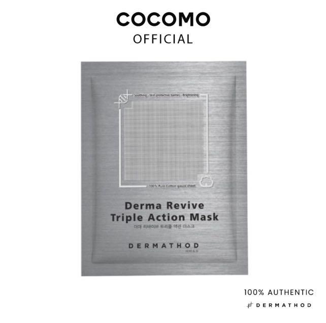 Dermathod Derma Ez Jet and Derma Revive Triple Action Mask, Beauty & Personal Care, Face, Face ...