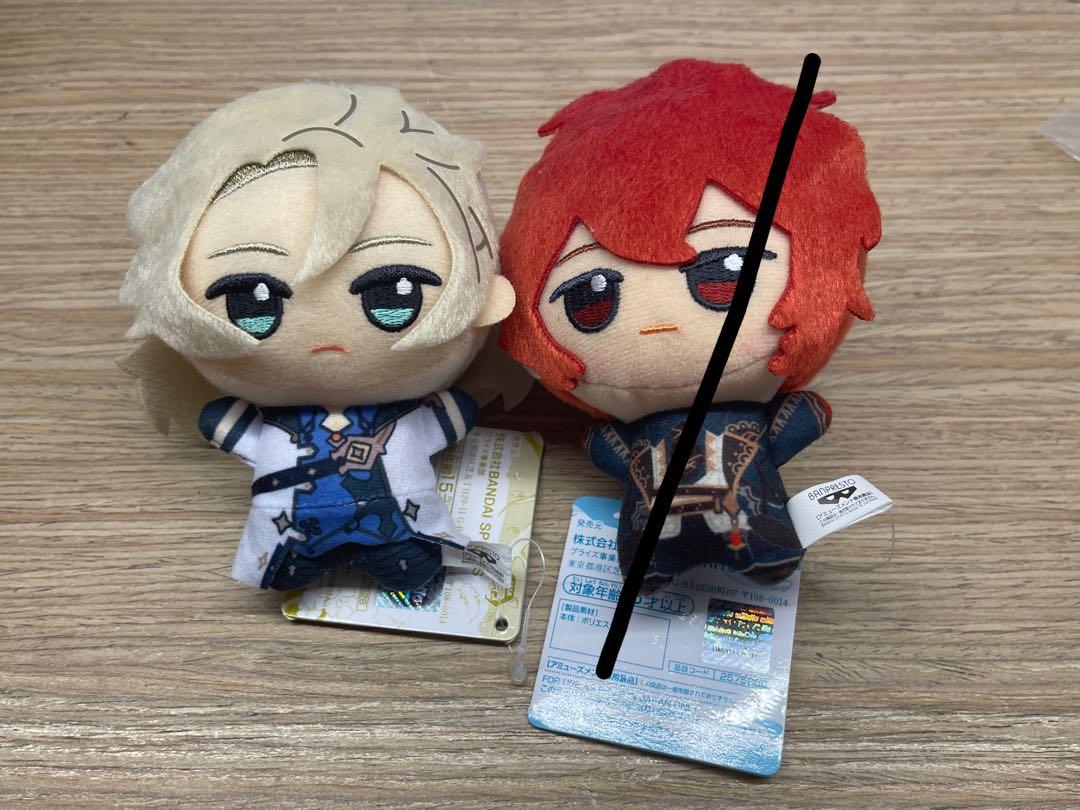 Diluc & Albedo Chibigurumi Plush Toy Genshin Impact, Hobbies & Toys, Memorabilia & Collectibles ...