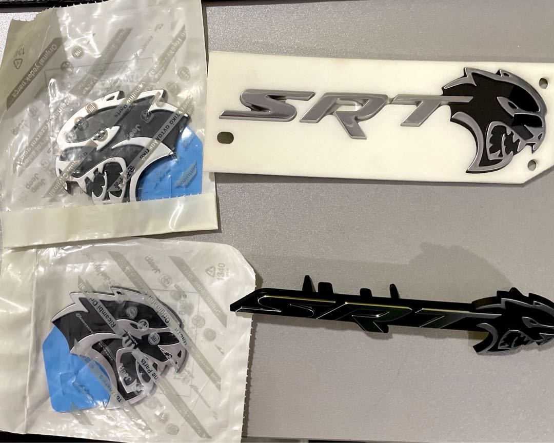 DODGE HELLCAT BADGES, Car Parts & Accessories, Emblem, Sticker and ...