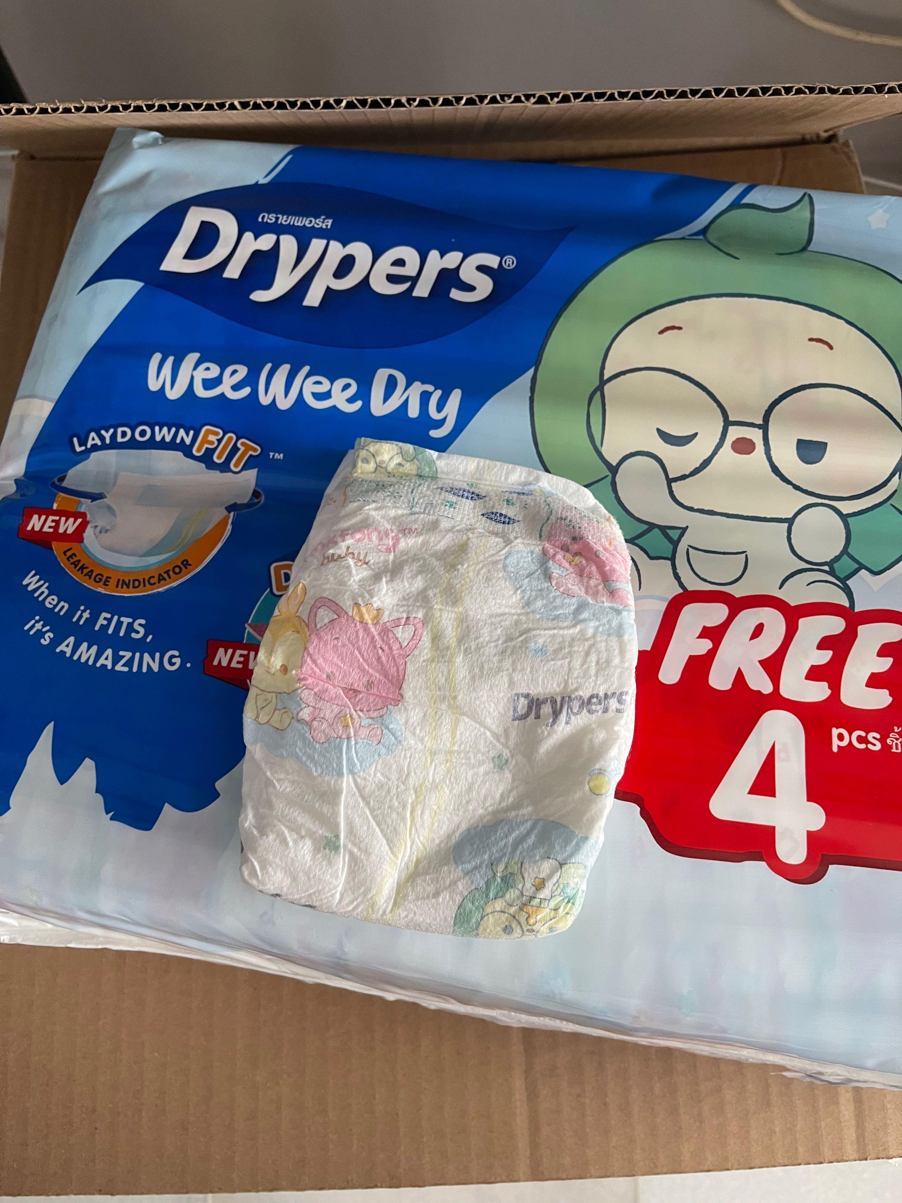 Drypers S pinkfong edition, Babies & Kids, Bathing & Changing, Diapers ...