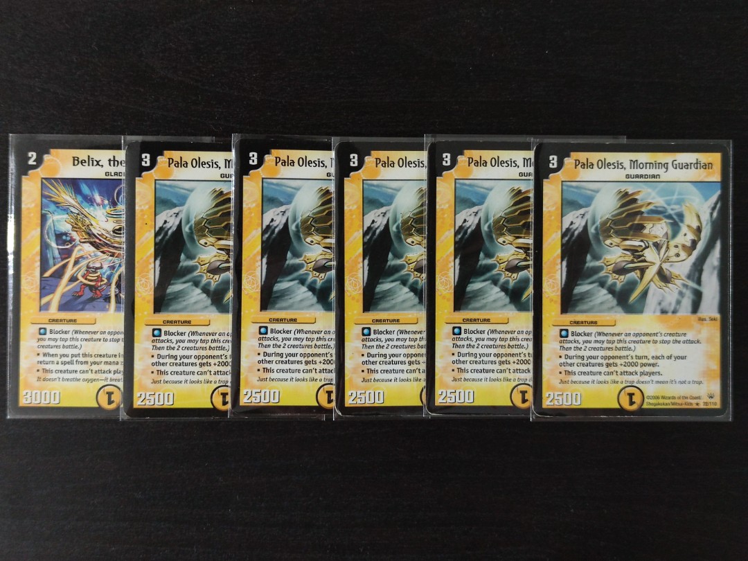 [Reserved] Duel Masters Belix & Pala Olesis, Hobbies & Toys, Toys ...