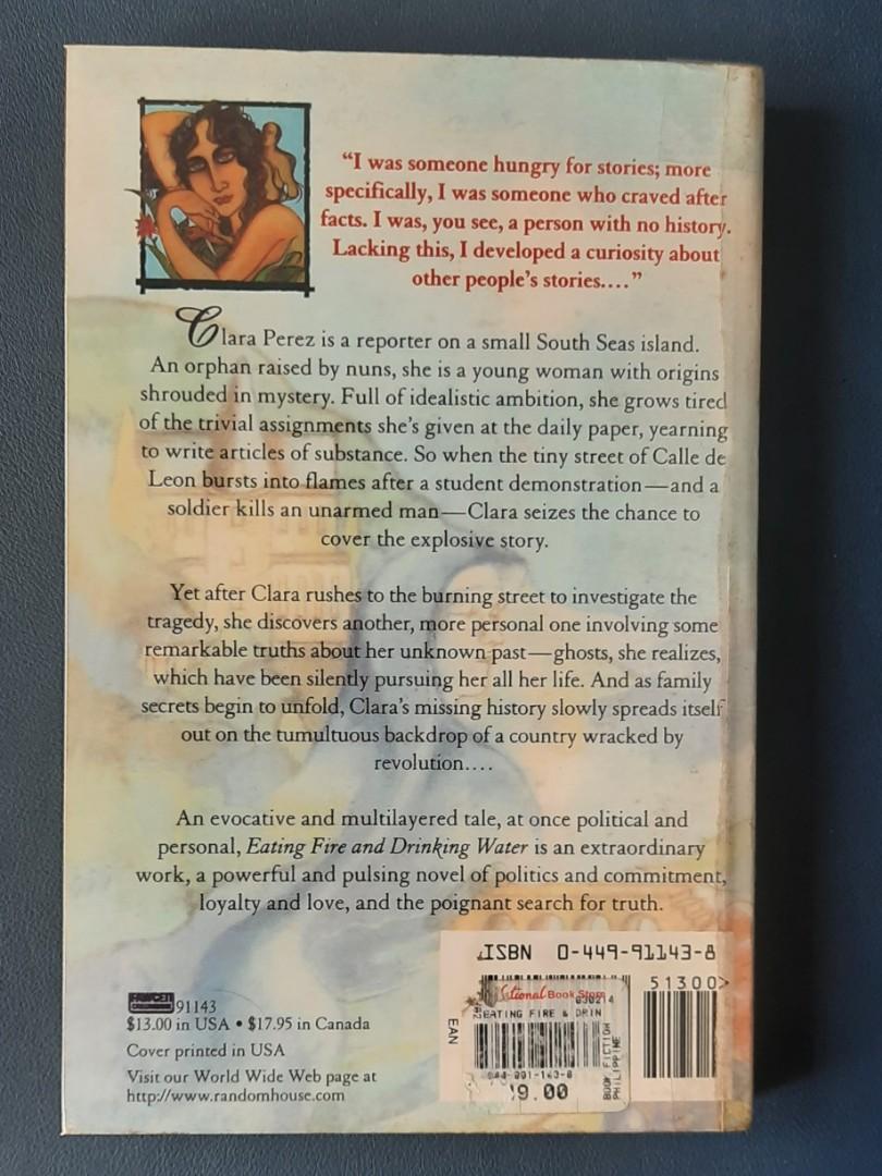 Eating Fire and Drinking Water by Arlene J. Chai, Hobbies & Toys, Books ...