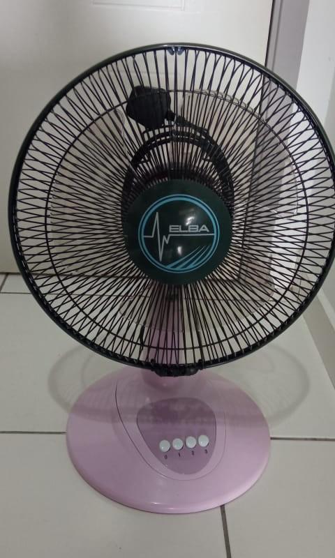 Elba table fan, Furniture & Home Living, Lighting & Fans, Fans on Carousell