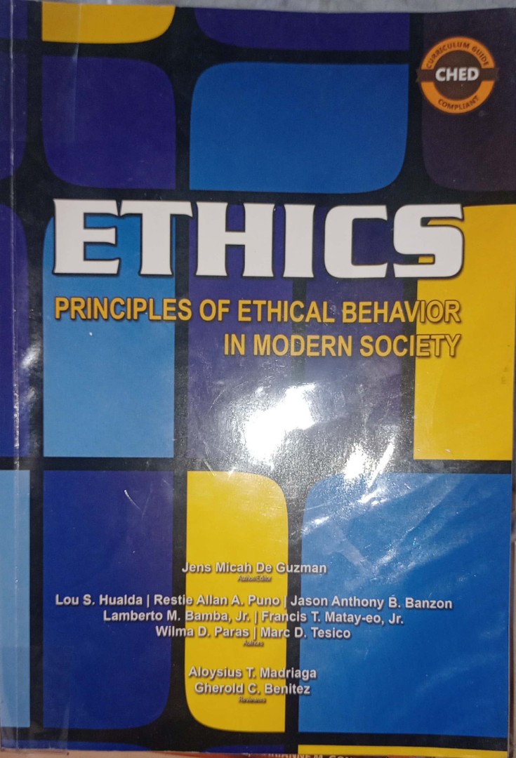 Ethics Principle of Ethical Behavior In Modern Society, Hobbies & Toys ...