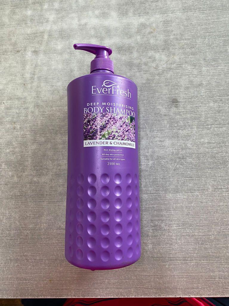 EverFresh Body Shampoo Lavender 2100ml, Beauty & Personal Care, Bath ...