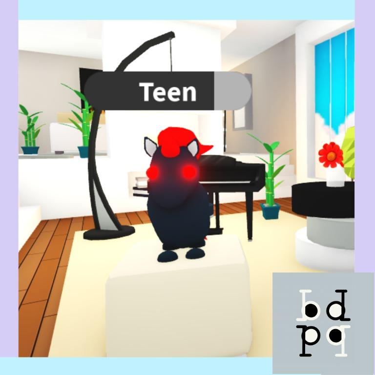 Evil Unicorn Crow Adopt Me Legendary Pets Roblox, Video Gaming, Gaming ...