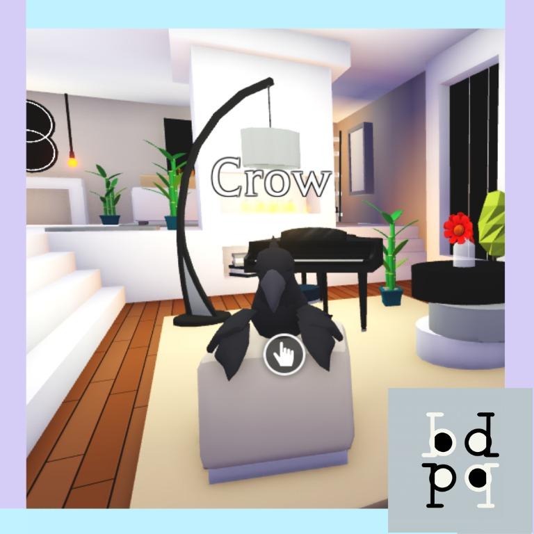 Evil Unicorn Crow Adopt Me Legendary Pets Roblox, Video Gaming, Gaming ...