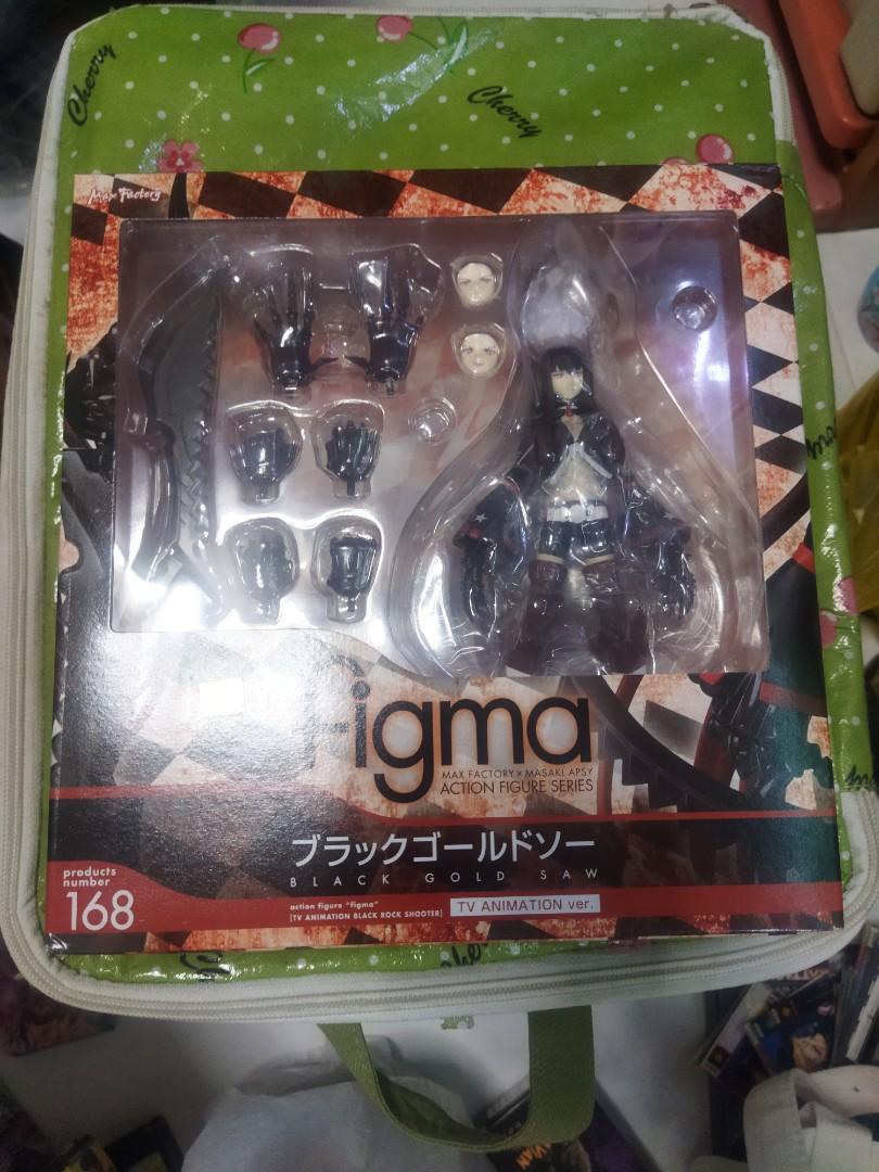 FIGMA Black Gold Saw Black Rock Shooter, Hobbies & Toys, Toys & Games ...