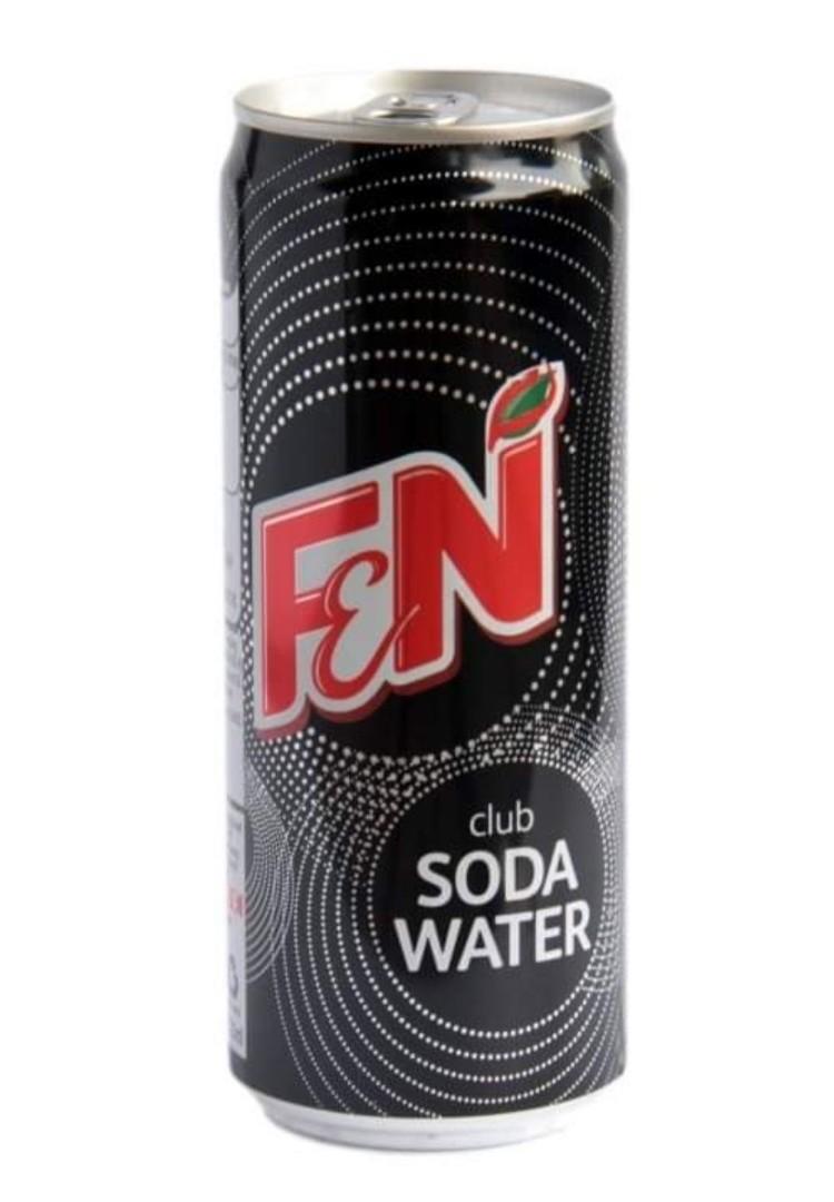 F&N CLUB SODA WATER, Food & Drinks, Beverages on Carousell