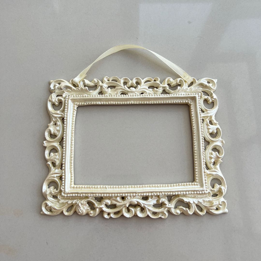 Frame Photo frame foto figura klasik putih tulang bingkai foto klasik ...