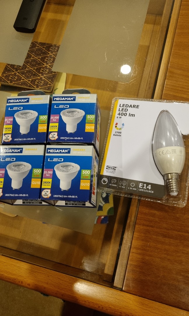 Free bulbs, Furniture & Home Living, Lighting & Fans, Lighting on Carousell