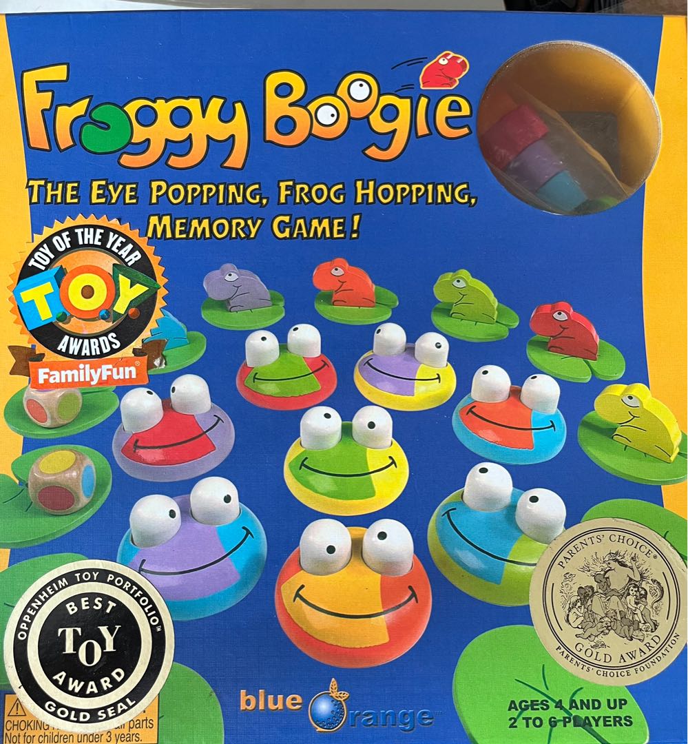 Froggy Boogie Board Game, Hobbies & Toys, Toys & Games on Carousell