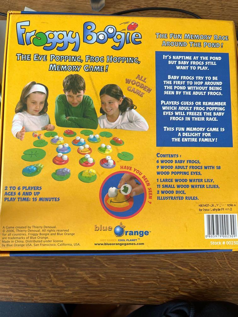 Froggy Boogie Board Game, Hobbies & Toys, Toys & Games on Carousell