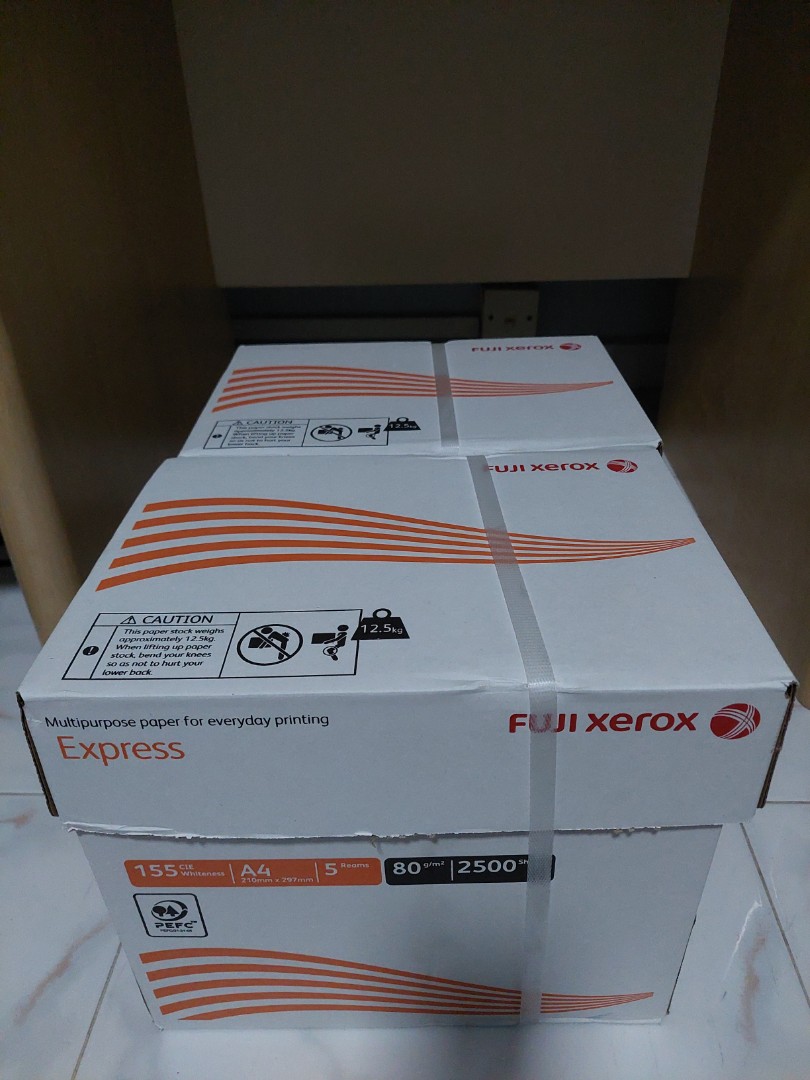 [Ready Stock] Fuji Xerox A4 Size White Printing Papers Blank Paper ...