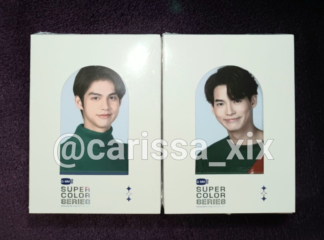 GMMTV Bright Win Super Color Series Photocard Set, Hobbies & Toys ...