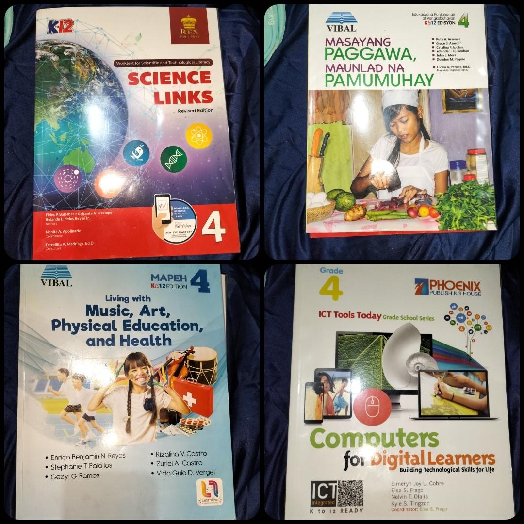 Grade 4 Books Science Mapeh Epp Computer Hobbies Toys - vrogue.co