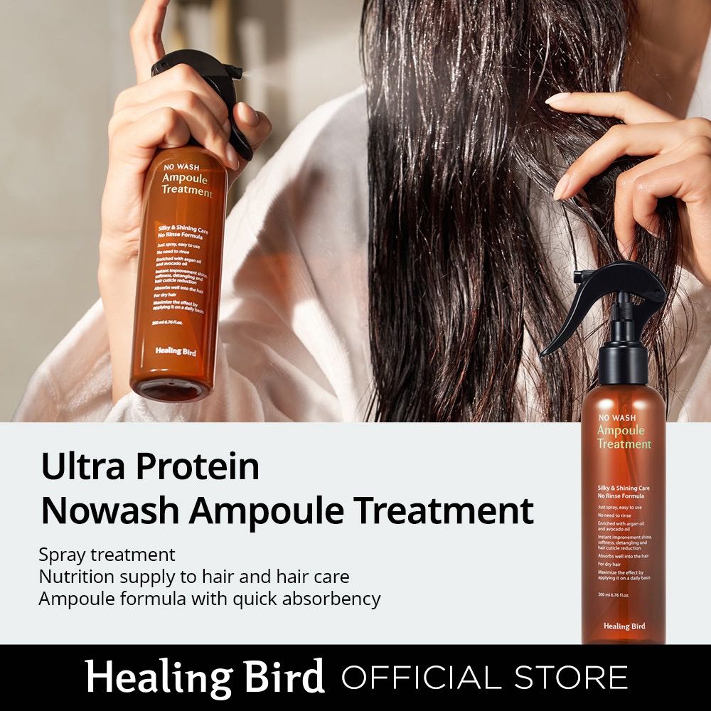 [HEALING BIRD] Ultra Protein No Wash Ampoule Treatment Original 200ml ...